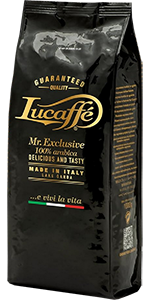 Lucaffe Kaffee Espresso Mr. Exclusive 100% Arabica 1kg Bohnen