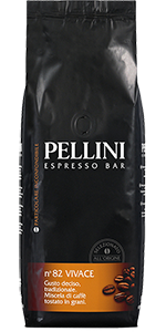 Pellini Kaffee Espresso Bar N° 82 Vivace 1kg Bohnen